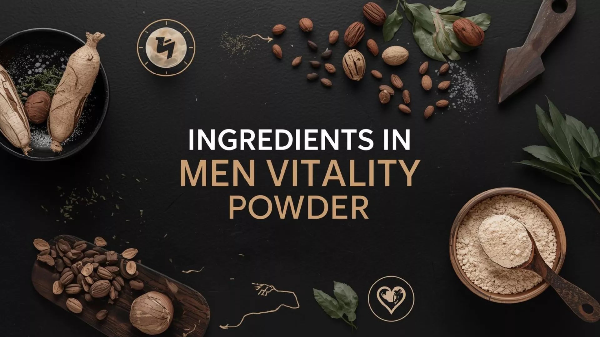 Ingredients in men vitality powder and their health benefits